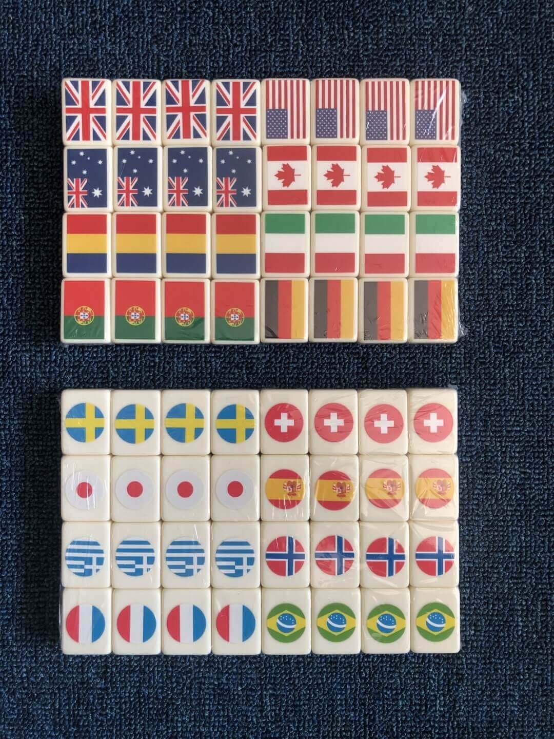 Seaside Escape Mahjong Tile Game 65 Tiles (Flag Vs Flag) Tiktok New ...