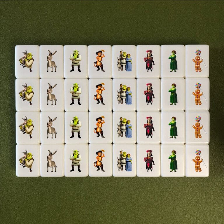 Seaside Escape Tile Game Shrek 33 Blocks X-Large Mahjong (for One ...